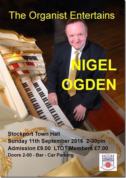 NIGEL OGDEN AT STOCKPORT TOWN HALL | Halifax Organ Academy