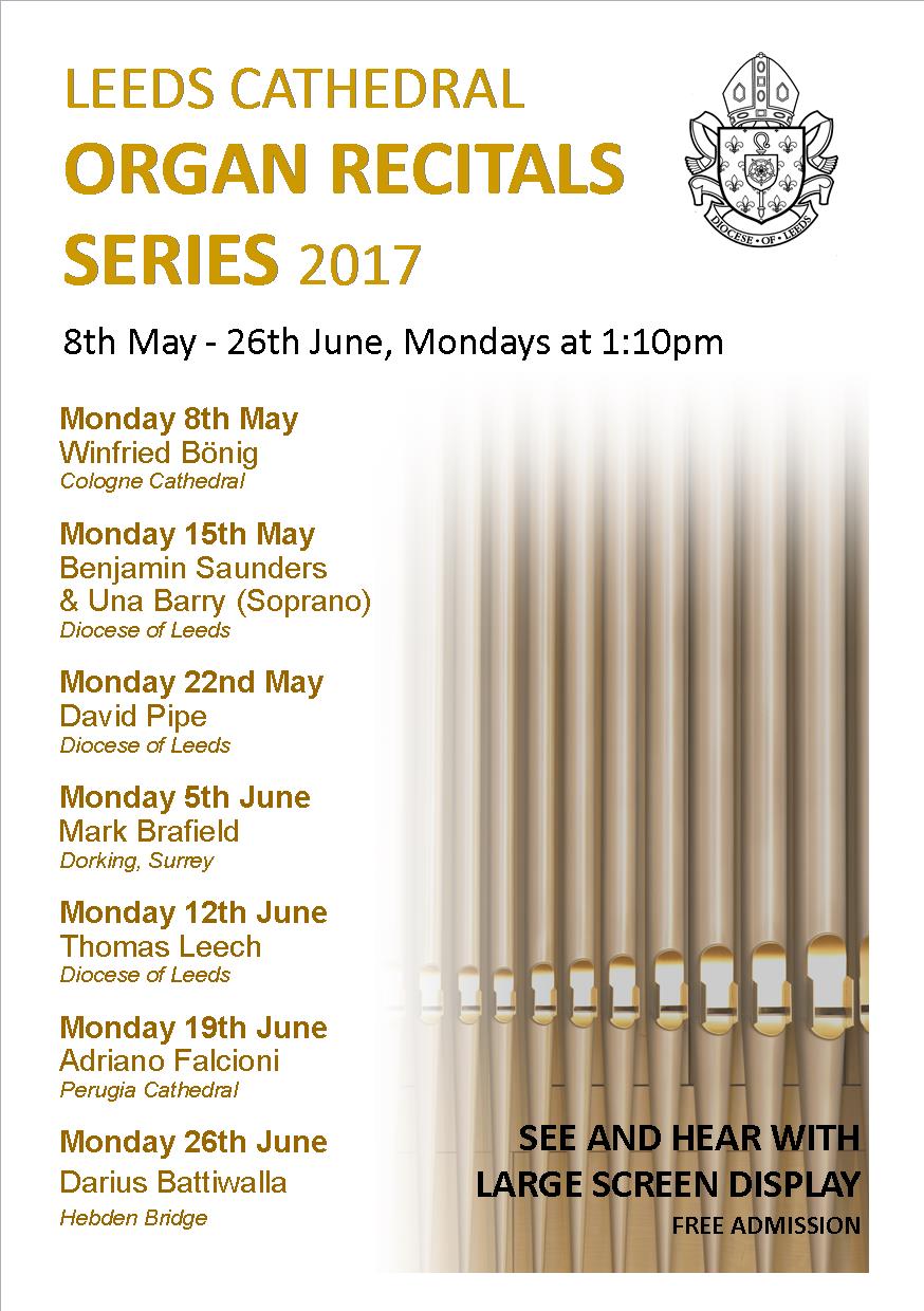 Leeds Cathedral - Recitals | Halifax Organ Academy